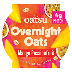 Oatsu Oatsu Mango Passionfruit Overnight Oats 160g – Healthreaction