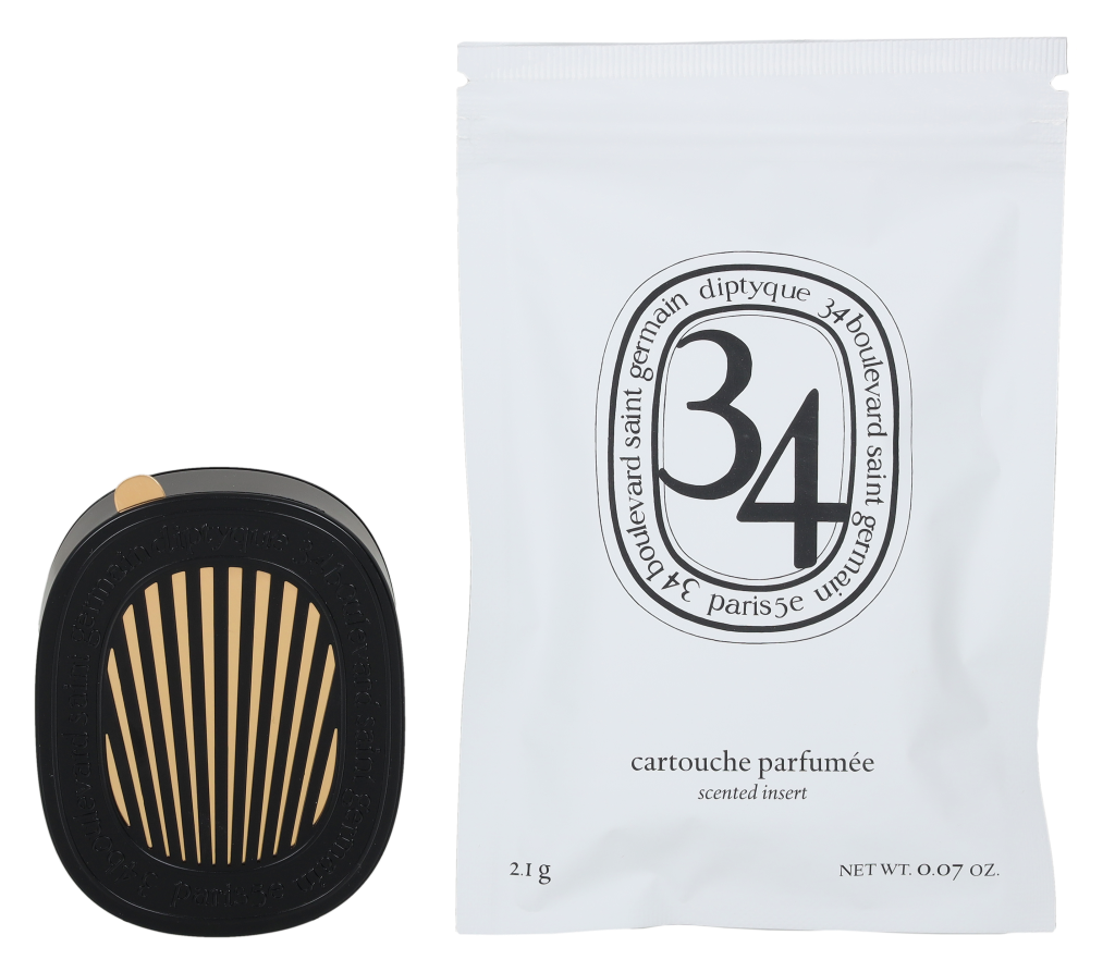 Diptyque Car Diffuser With 34 Boulevard Insert 2.1 g – Healthreaction